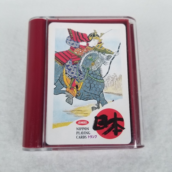 Nippon | Games | Angel Nippon Playing Cards Japanese With Case Samurai ...